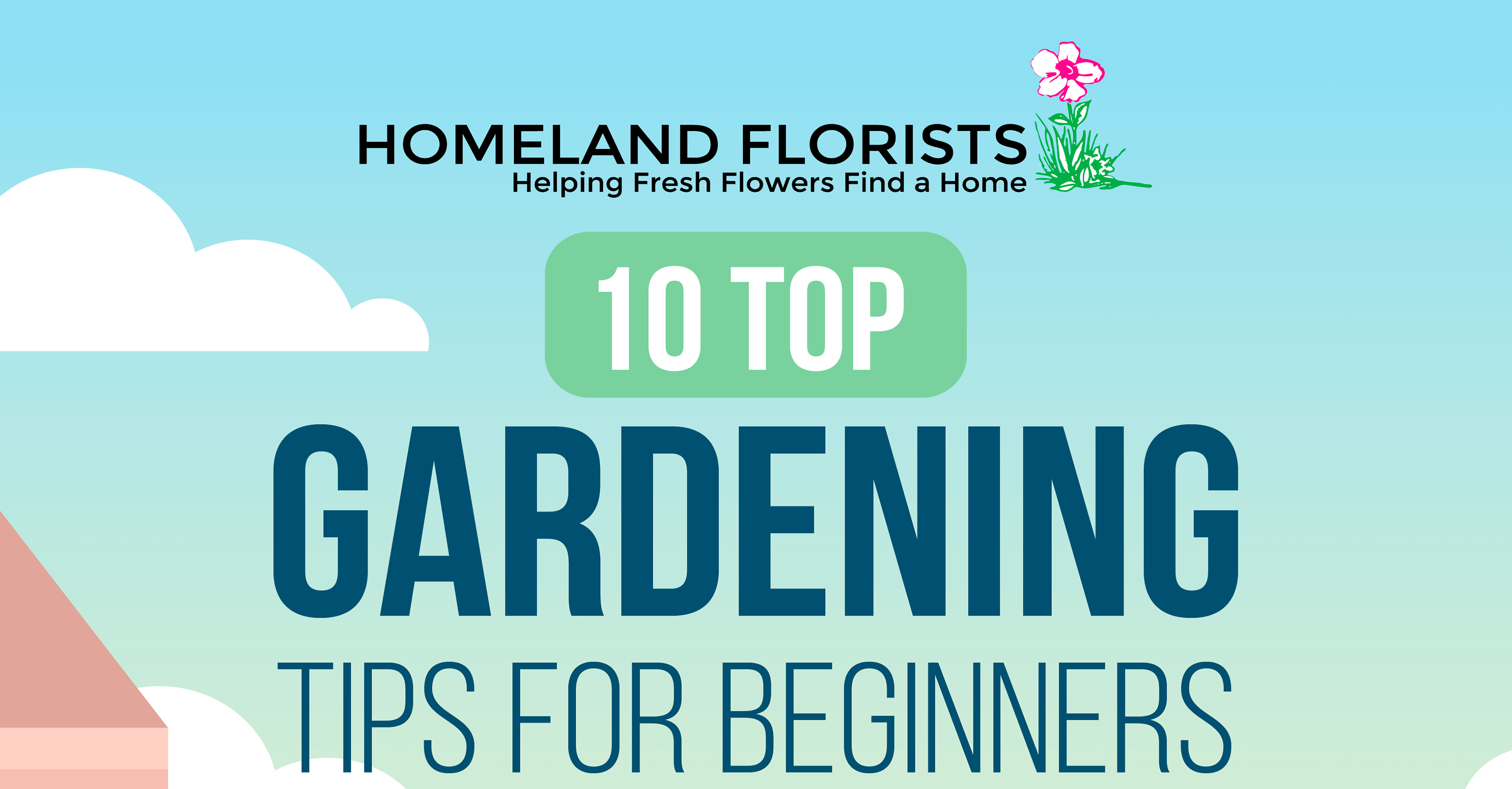 10 Top Gardening Tips Infographic